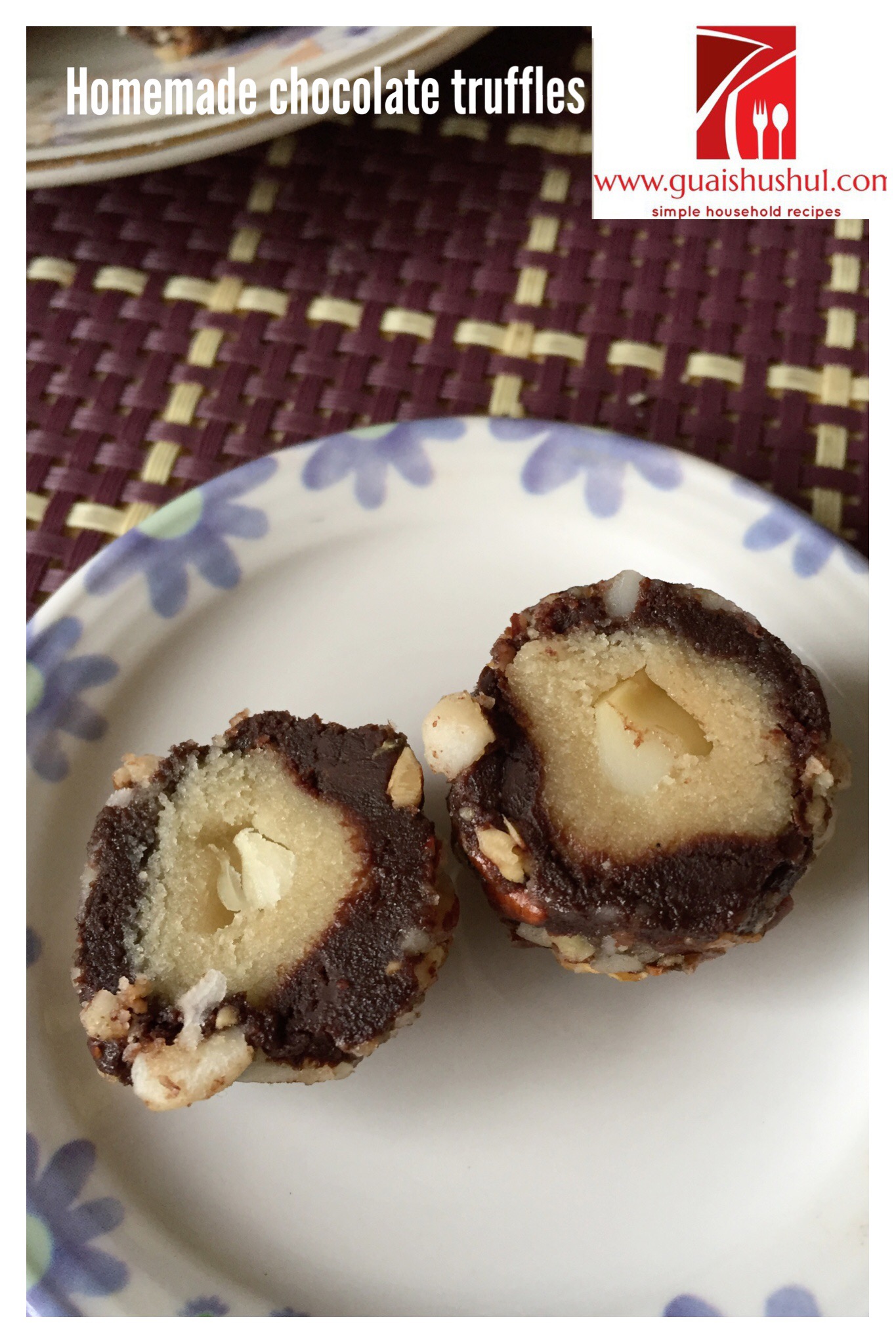 Chocolate Truffles As A Christmas Gift…. Chocolate Truffles (松露巧克力 ...