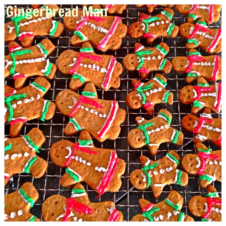 Gingerbread Man Biscuits (姜饼人） - Guai Shu Shu